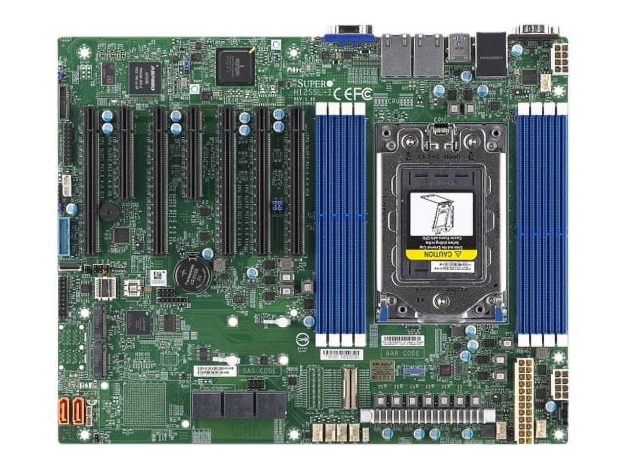 Supermicro H12SSL-I ATX Server Motherboard, AMD EPYC 7000-series, Socket SP3, DDR4 SDRAM ...