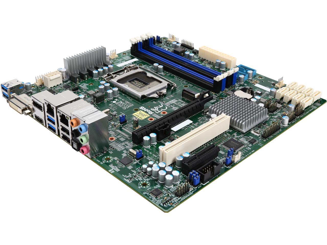 SUPERMICRO MBD-X11SAE-M-O Micro ATX Server Motherboard LGA 1151 Intel ...