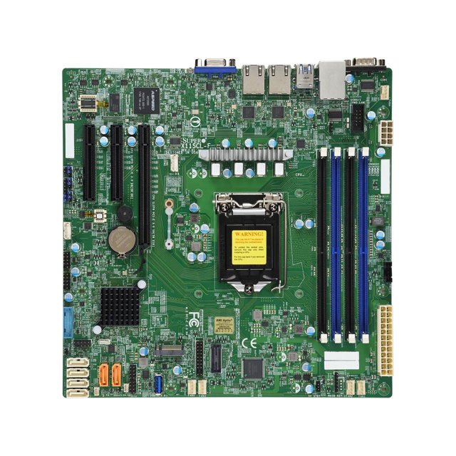 SUPERMICRO MBD-X11SCL-F-O Micro ATX Server Motherboard LGA 1151 Intel C242 - Walmart.com