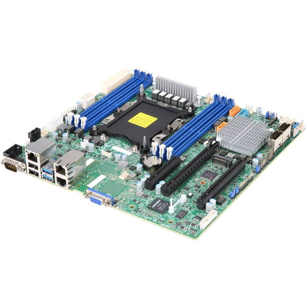 SUPERMICRO MBD-X11SPM-F-O Micro ATX Server Motherboard LGA 3647 Intel C621 - Walmart Business ...