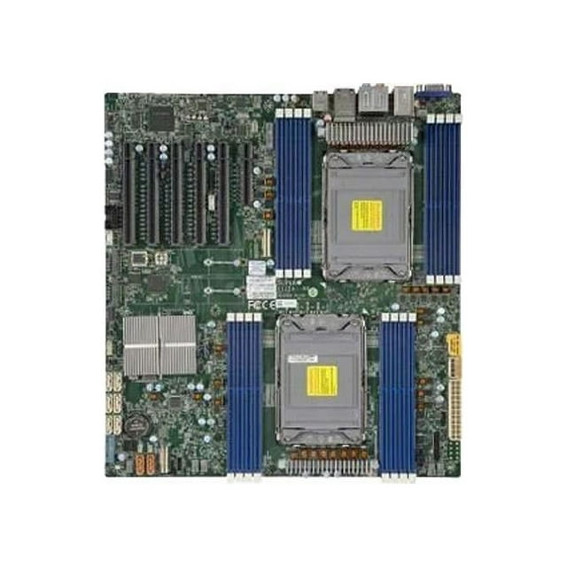 SUPERMICRO MBD-X12DAI-N6-O Extended ATX Server Motherboard LGA 4189 Intel C621A - Walmart.com