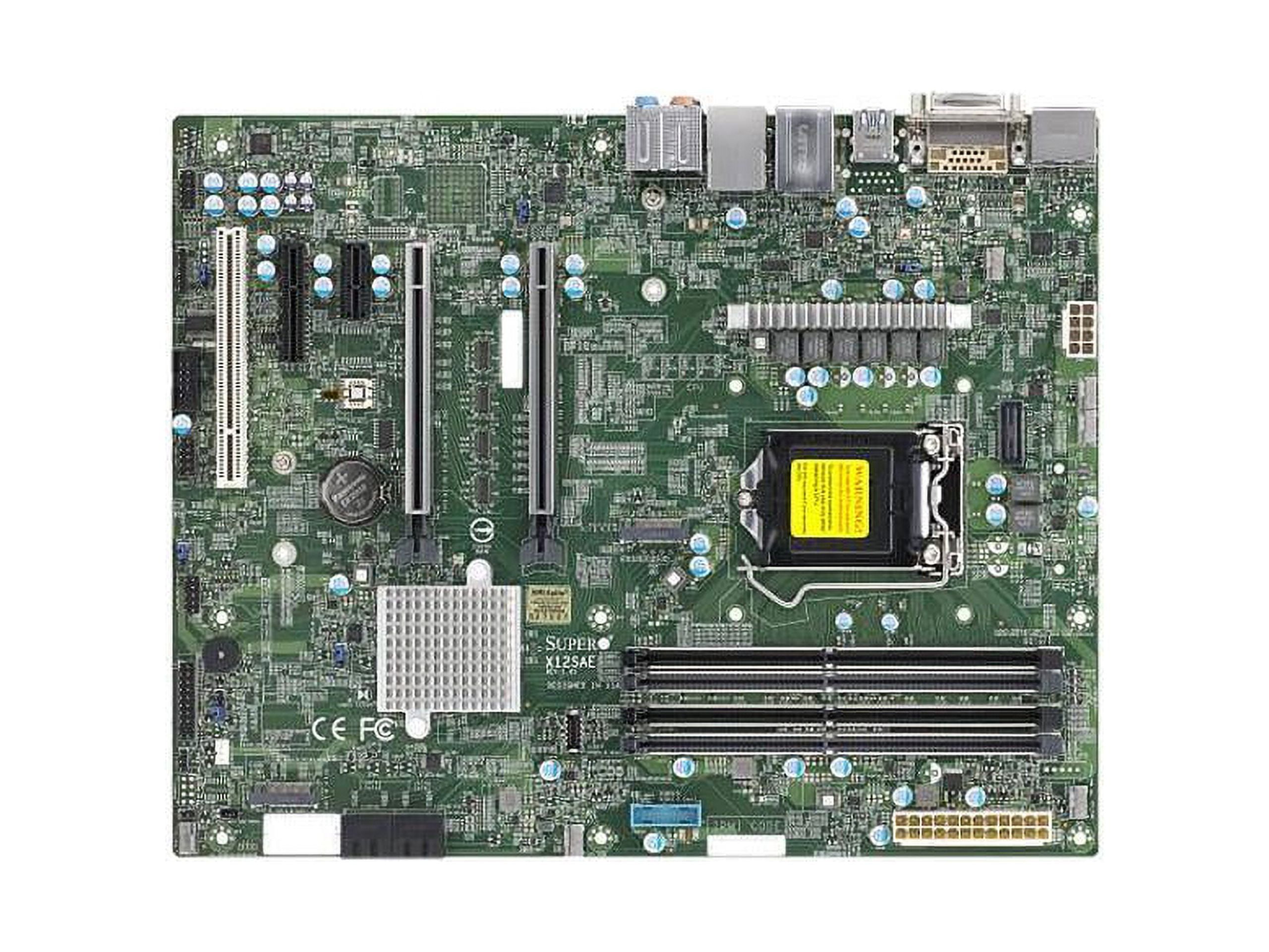 SUPERMICRO MBD-X12SAE ATX Server Motherboard LGA 1200 Intel W480 ...