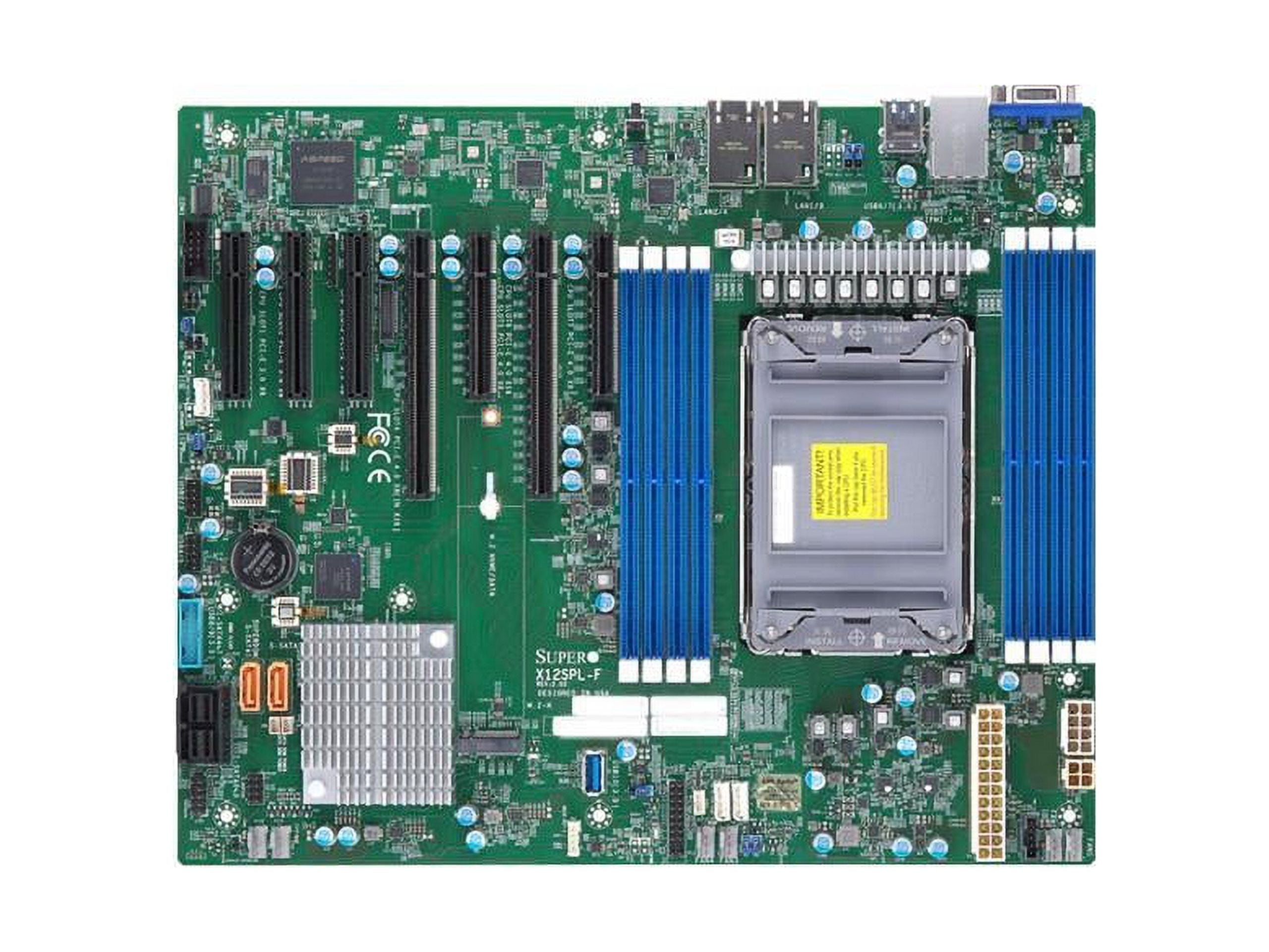 SUPERMICRO MBD-X12SPL-F-O ATX Server Motherboard, Socket LGA-4189 ...
