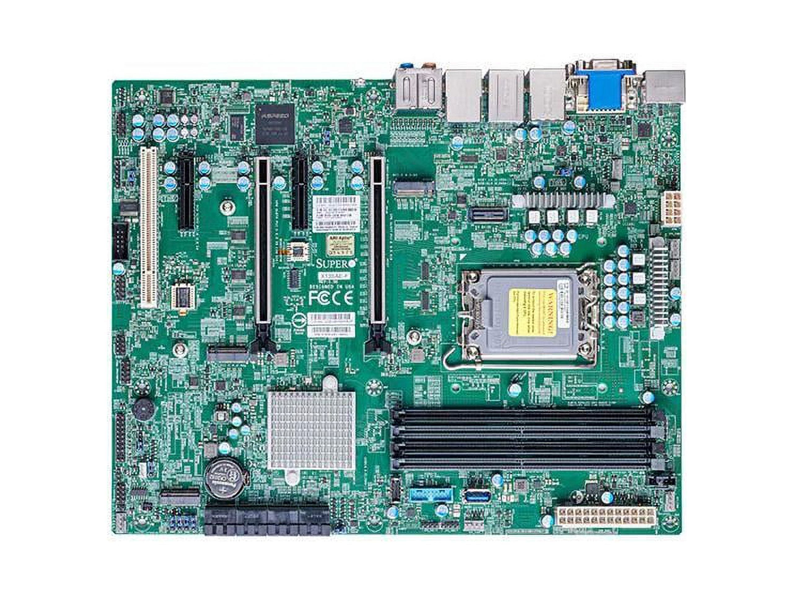 SUPERMICRO ATX Server Motherboard MBD-X13SAE-F-O, LGA 1700, Intel W680, CPU Supports, PCI-E ...