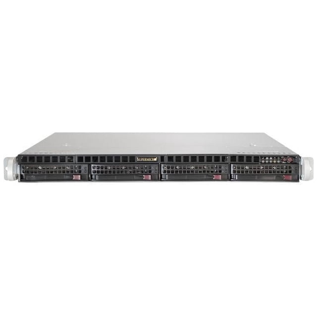SUPERMICRO SuperChassis CSE-813MF2TQC-505CB Silver 1U Desktop Server ...