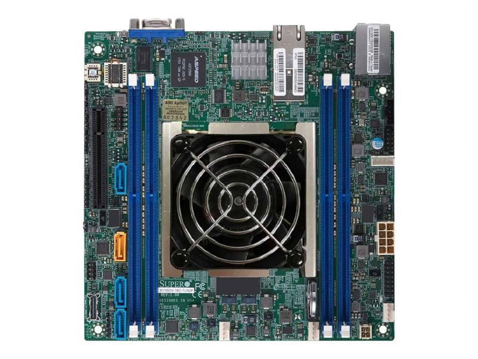 Supermicro X11SDV-8C-TLN2F Server Motherboard, Mini ITX - Walmart.com
