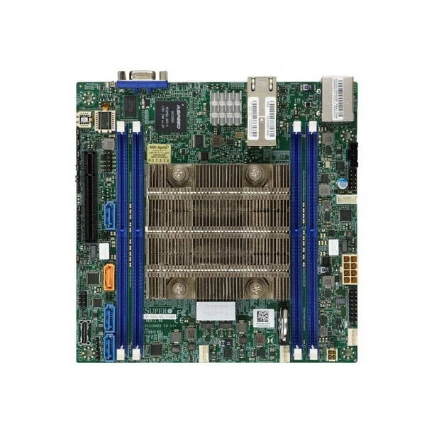 SUPERMICRO X11SDV-8C-TP8F - Motherboard - FlexATX - Intel Xeon D-2146NT ...