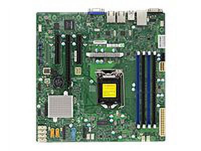 Supermicro X11SSL Server Motherboard, Intel Chipset, Socket H4 LGA-1151, Micro ATX - Walmart.com