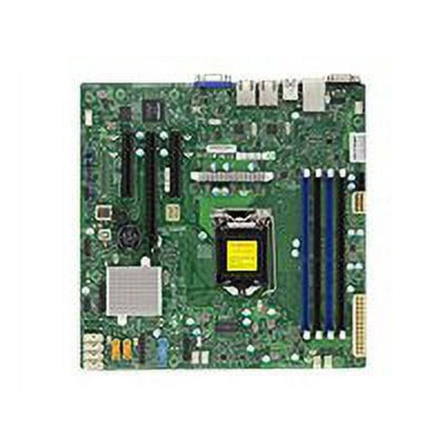 Supermicro X11SSL Server Motherboard, Intel Chipset, Socket H4 LGA-1151, Micro ATX - Walmart.com