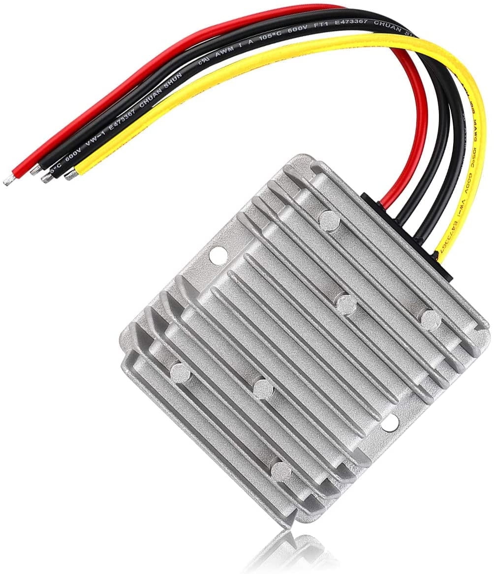 SUPERNIGHT Voltage Reducer Converter DC 48V Step Down to DC 12V 20A ...