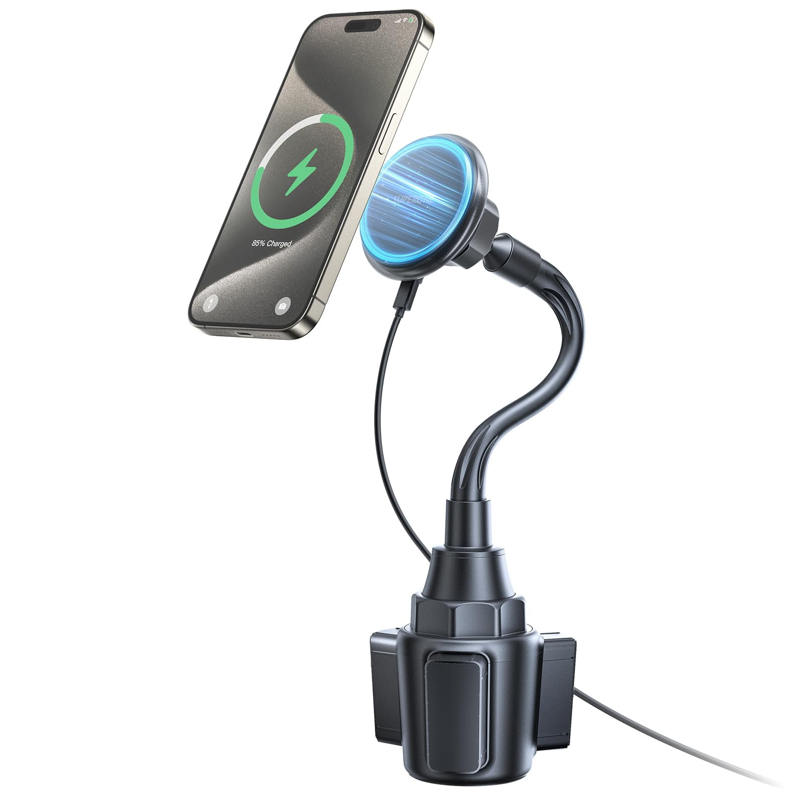 SUPERONE 2025 Upgraded for SSF20 MagSafe Cup Holder Charger, MagSafe ...