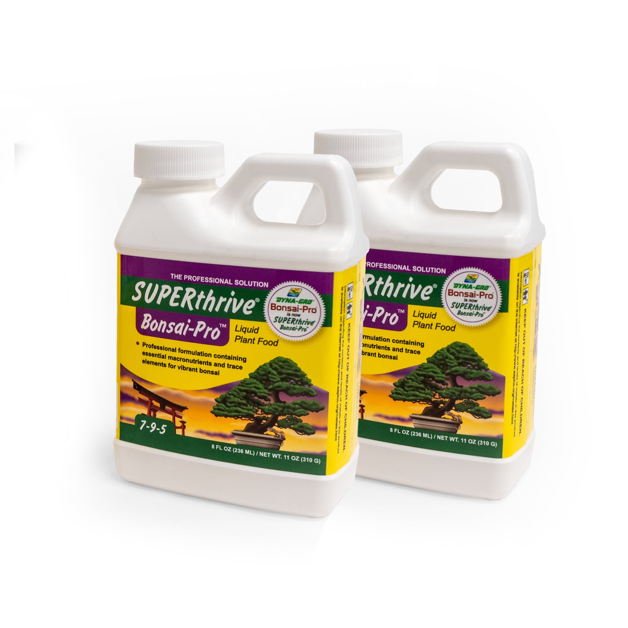 SUPERthrive Bonsai-Pro 7-9-5 Plant Food, 8 oz (2 Pack) - Walmart.com
