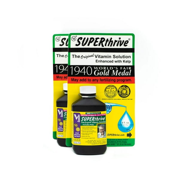 SUPERthrive Original Plant Vitamin Solution with Kelp, 4 Oz. - 2 Pack - Walmart Business Supplies