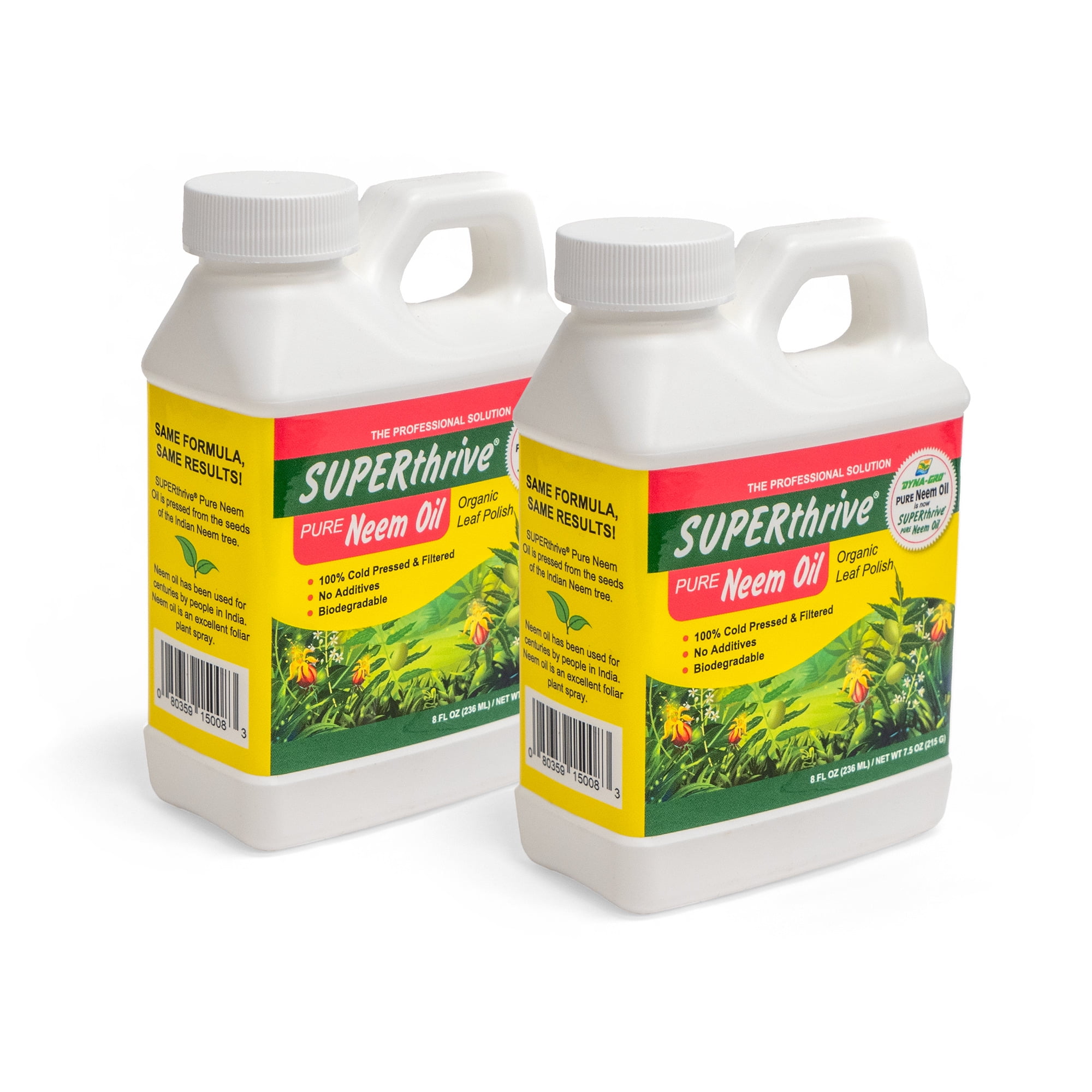 SUPERthrive Organic Neem Oil Leaf Polish, 8 oz (2 Pack) - Walmart.com