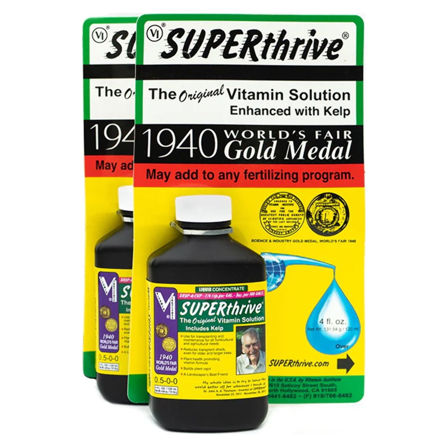 SUPERthrive Original Vitamin Solution with Kelp for All Plants, 4 oz ...