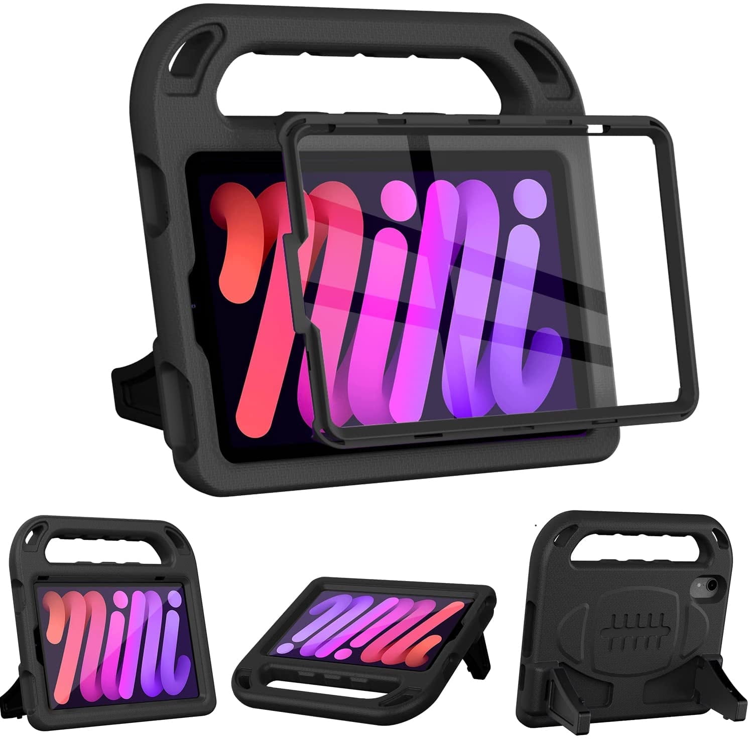 SUPNICE Kids Case for iPad Mini 7 (A17 Pro) 2024 8.3 inch, Mini 6 2021 ...