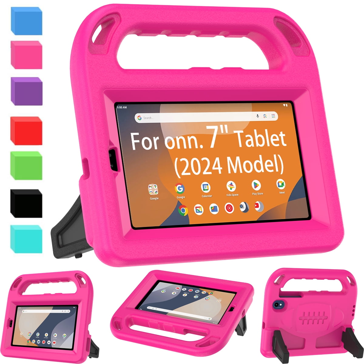 SUPNICE Kids Case for Onn 7 inch 2024 Gen 4 (Model 100135924) , Built ...