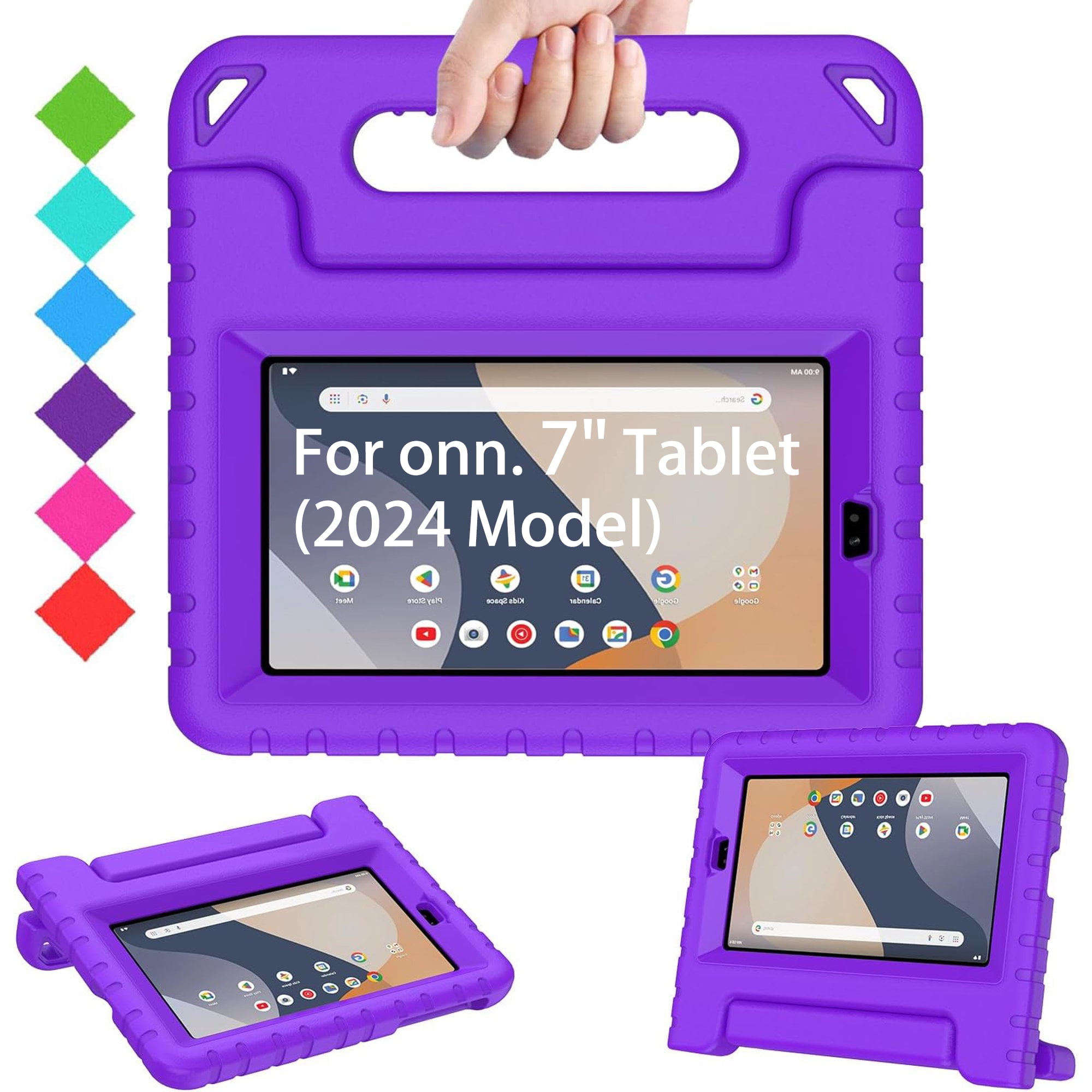 SUPNICE Kids Case for Onn 7 inch 2024 Gen 4 (Model 100135924) Tablet ...
