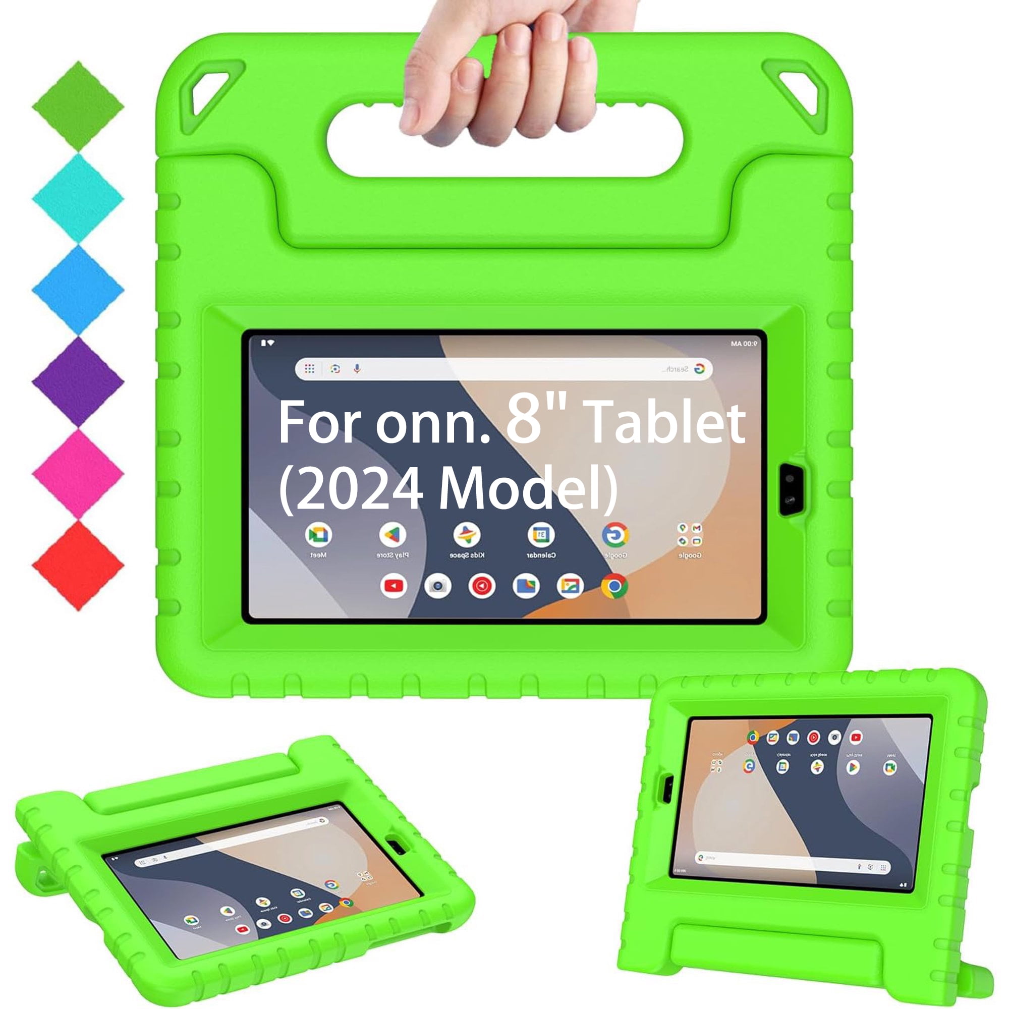 SUPNICE Kids Case for Onn. 8" 4th Generation 2024, Hanle Stand ...