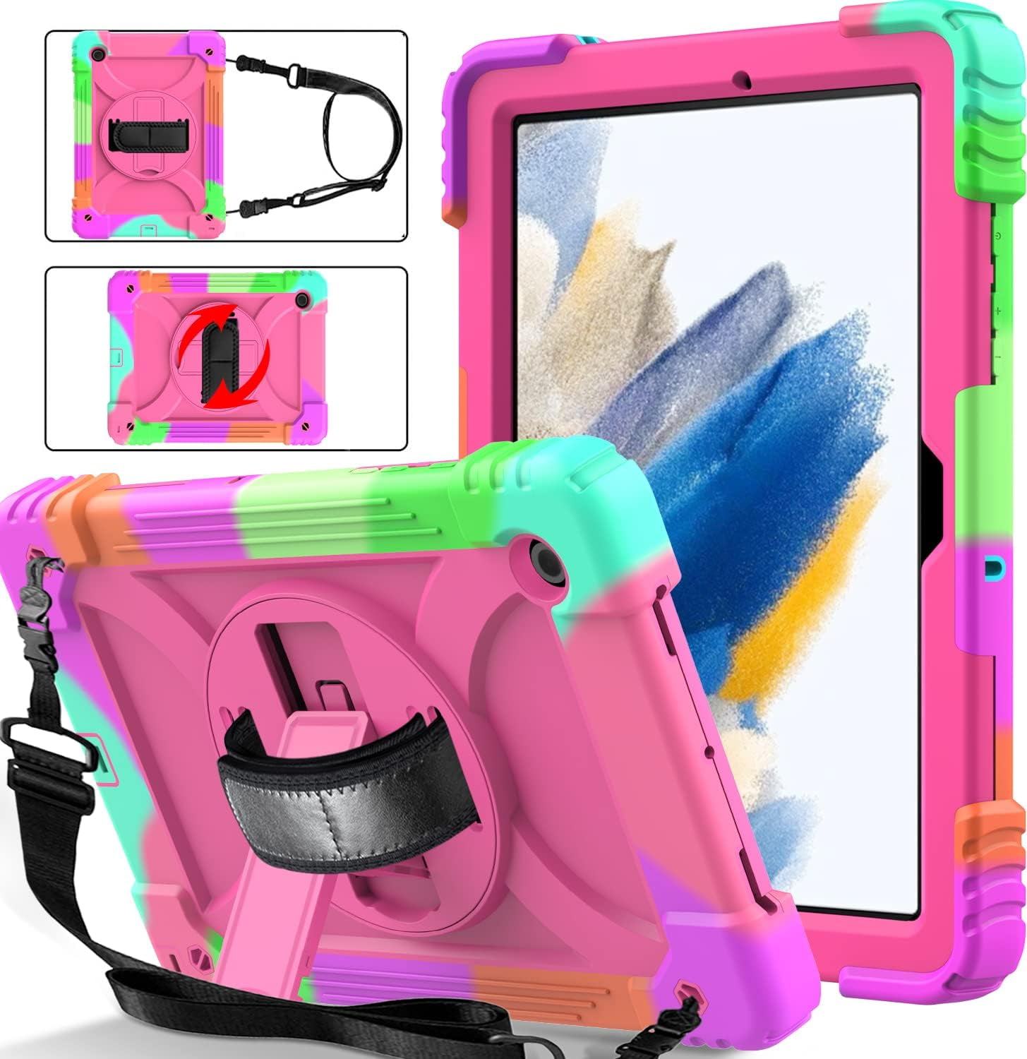 SUPNICE Samsung Galaxy Tab A8 10.5 2022 Case, Kids Shockproof Case with ...