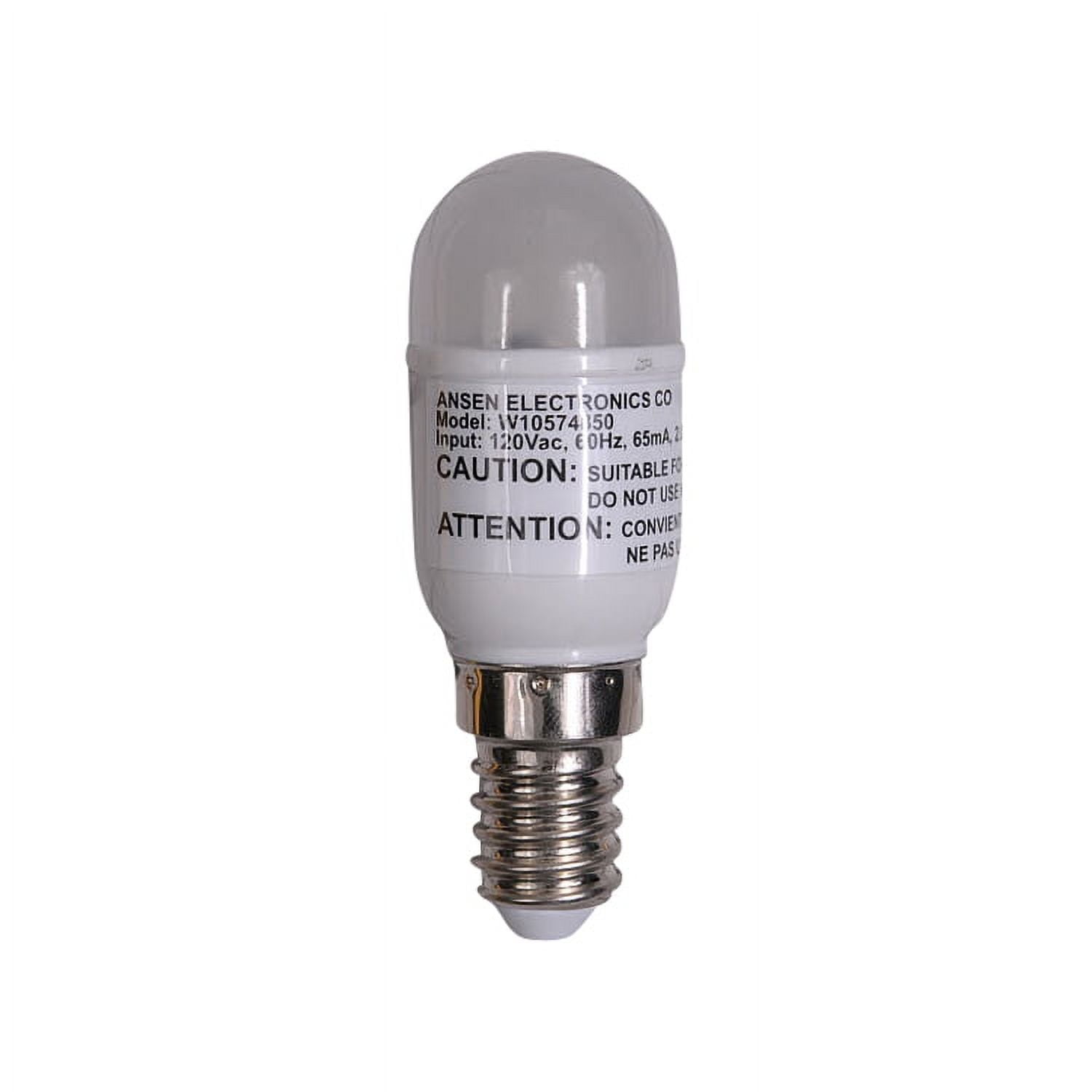 SUPPLYZ Direct Replacement for Whirlpool W11518235 Refrigerator Bulb ...