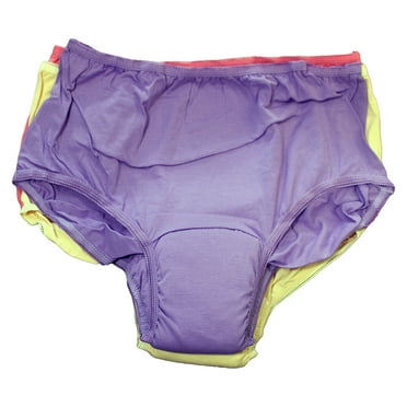 Wearever Women's Washable Incontinent Undies, Reusable Bladder Control ...