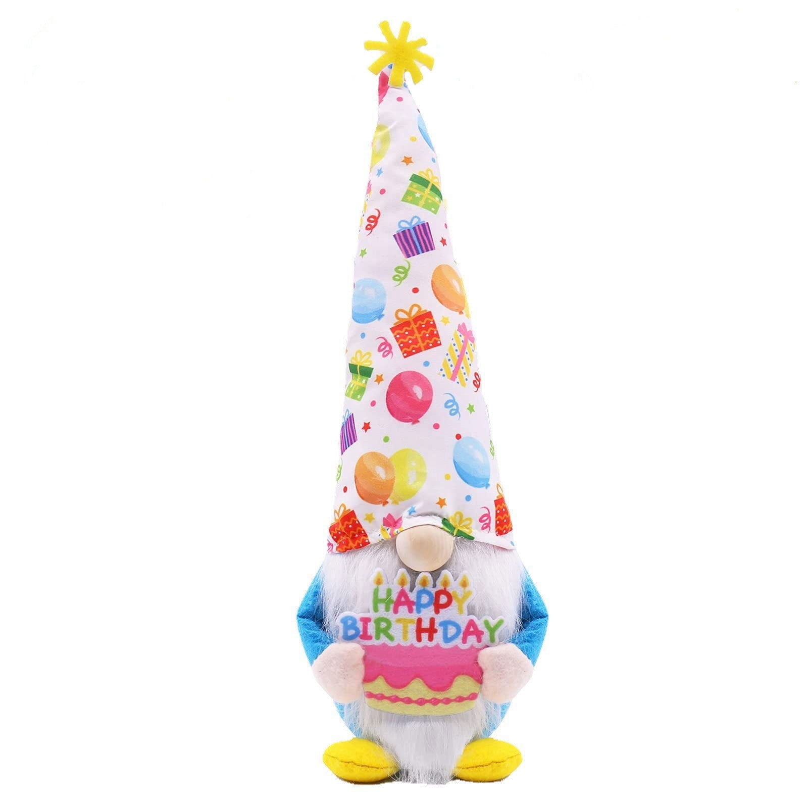 SUPRAPID Birthday Gnomes Farmhouse Happy Birthday Tomte Plush Birthday ...