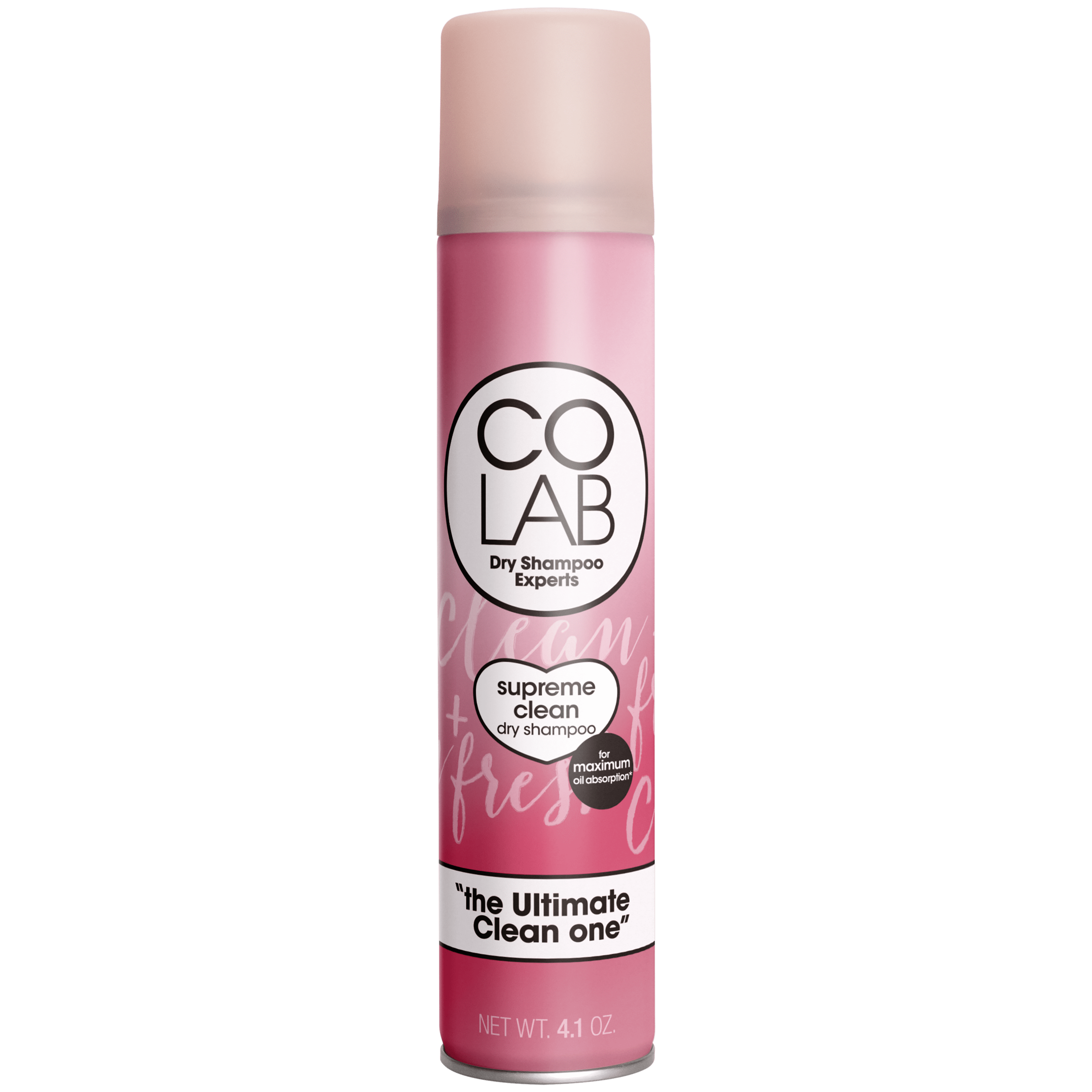 COLAB Dry Shampoo Supreme Clean - Fresh Marine-Inspired Scent - 4.1oz ...