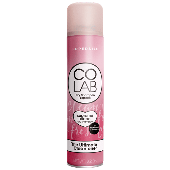 COLAB Dry Shampoo Supreme Clean Supersize - Fresh Marine-Inspired Scent ...