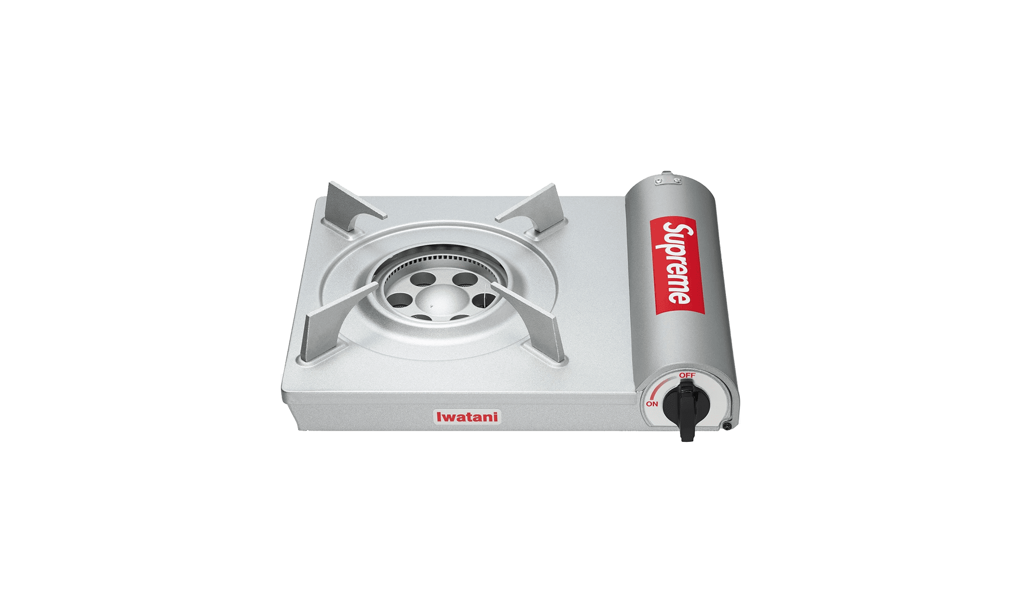 SUPREME UNISEX Iwatani Portable Butane Stove "SS25 - Silver" SU25277 ...