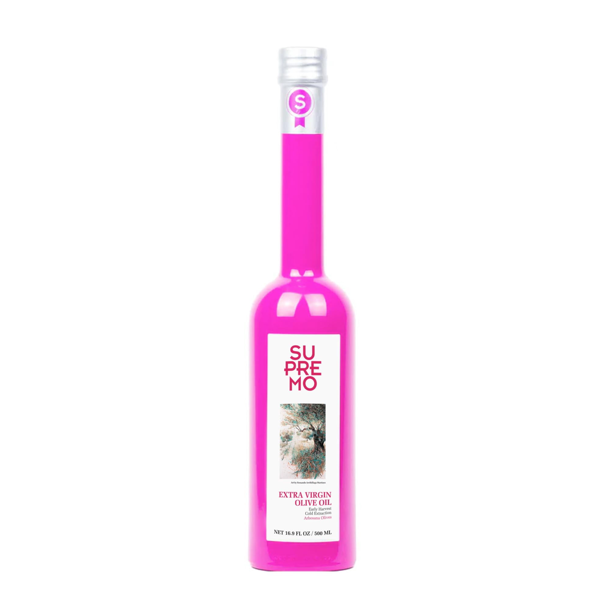 SUPREMO Arbosana Extra Virgin Olive Oil – Cold-Pressed Organic Olive ...