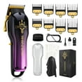 SUPRENT Professional Hair Clippers for Men Barber Clippers Rechargeable ...