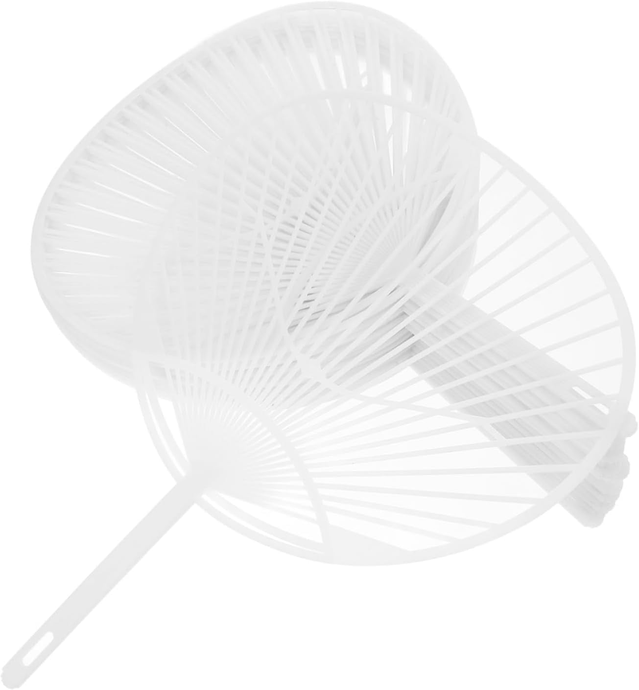 SUPVOX 20pcs Japanese Fan Handheld Paper Fan Framework Uchiwa DIY Kit ...
