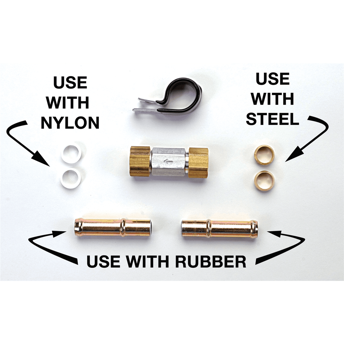 SUR&R Auto Parts CKV7 Fuel Line Check Valve for 3/8" Lines - Walmart.com