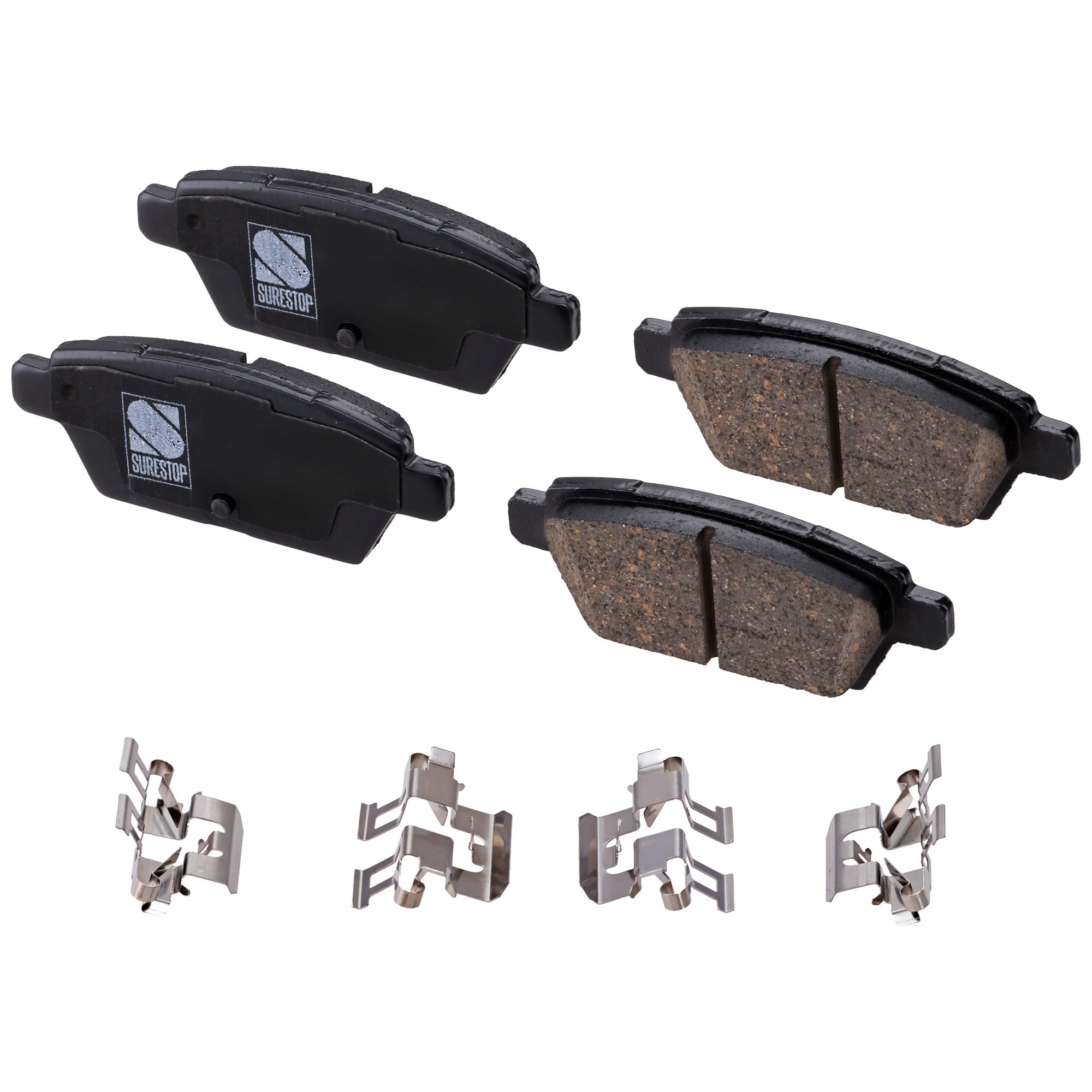 SURESTOP STPSSCP1161: Ceramic Brake Pads Rear, 2 Pack - Walmart.com