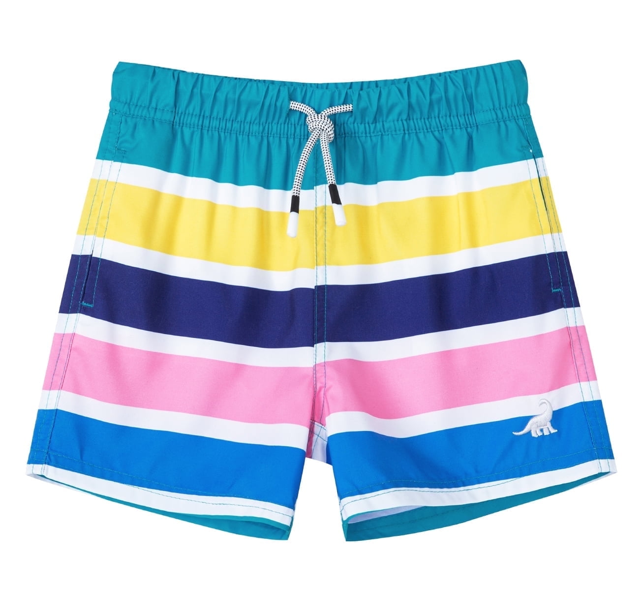 SURF CUZ Boys Swim Trunks with Boxer Brief Liner Toddler Boy Stretch ...