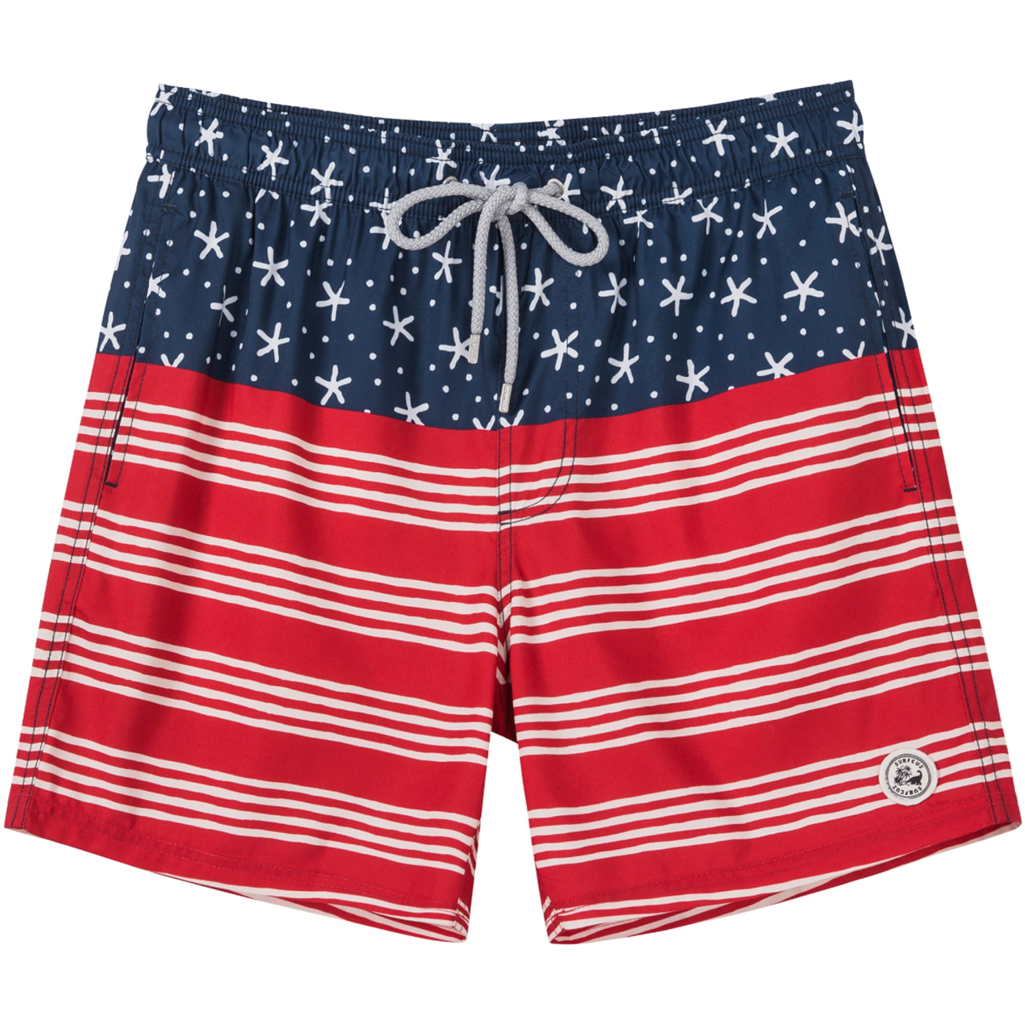 SURF CUZ Men's Swim Trunks Mesh Lined Beach Swim Shorts for Men, up to ...