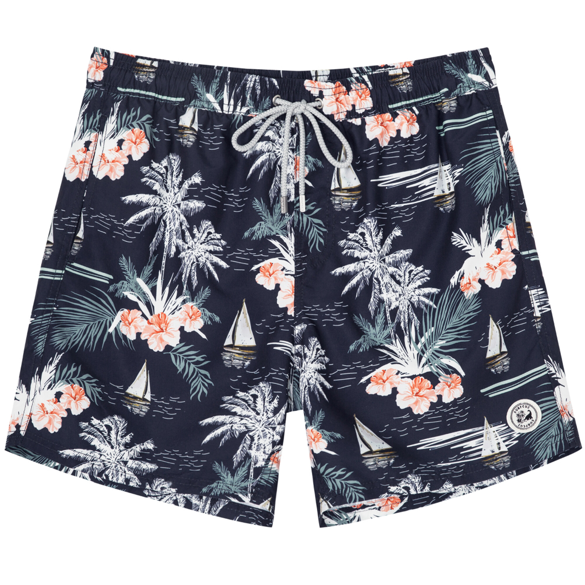 SURF CUZ Men's Swim Trunks Quick Dry Beach Swim Shorts for Men with ...