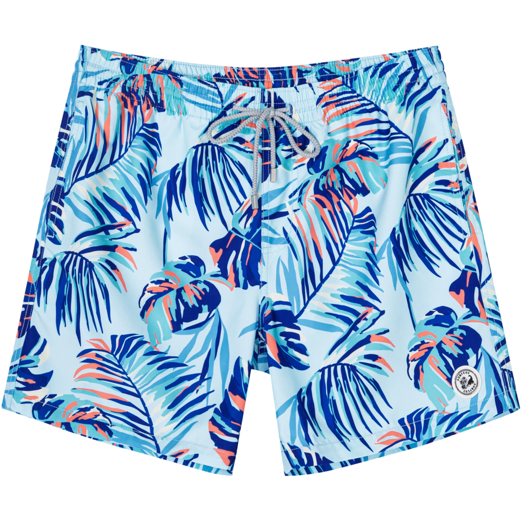 SURF CUZ Men's Swim Trunks Quick Dry Beach Swim Shorts for Men with ...