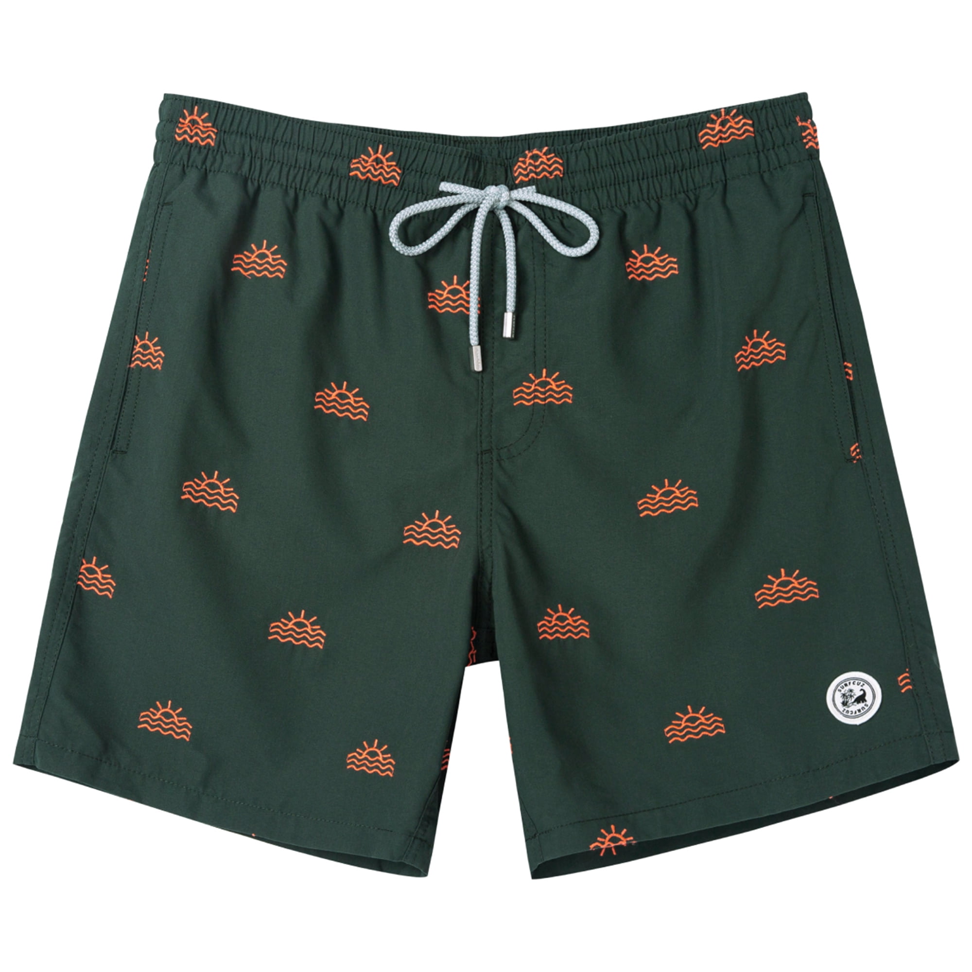 SURF CUZ Men's Swim Trunks Quick Dry Beach Swim Shorts for Men with ...
