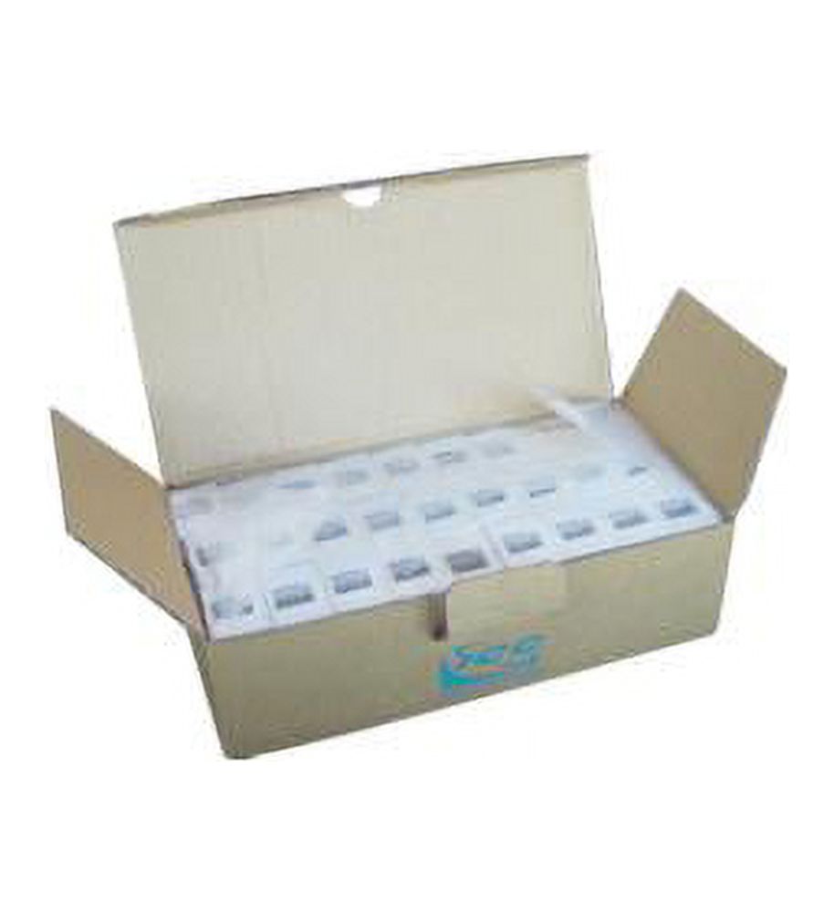 SURFACE MOUNT BOX- 1-PORT- 25PK- WH Jacks and Faceplates - Walmart.com