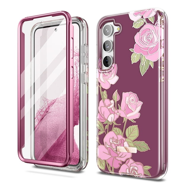 Suritch for Samsung Galaxy S23 Case Full Protection Shockproof Rugged Bumper Phone Protective ...