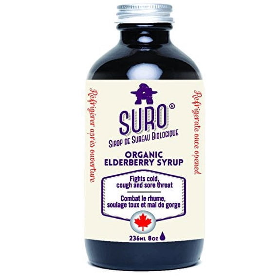 SURO Elderberry Syrup, 236 ML - Walmart.com