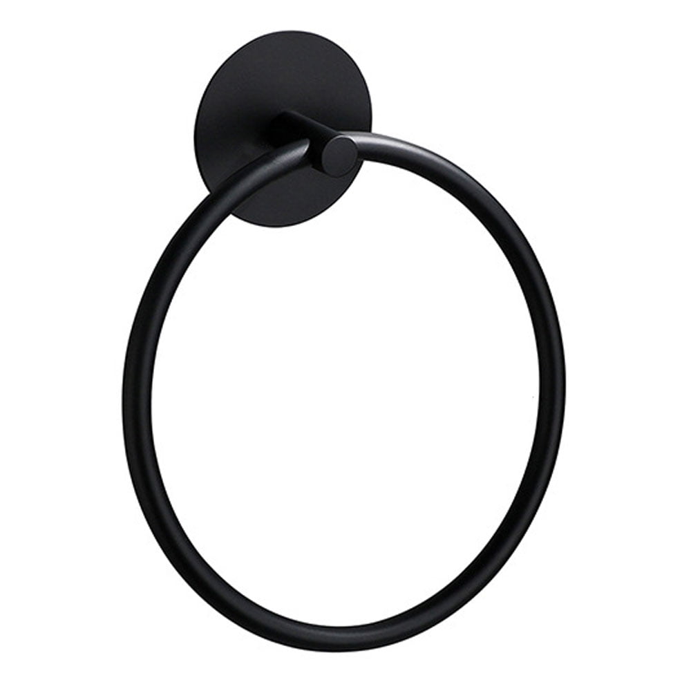 SUS 304 Bathroom Hardware 1pcs oval stainless steel towel ring without ...