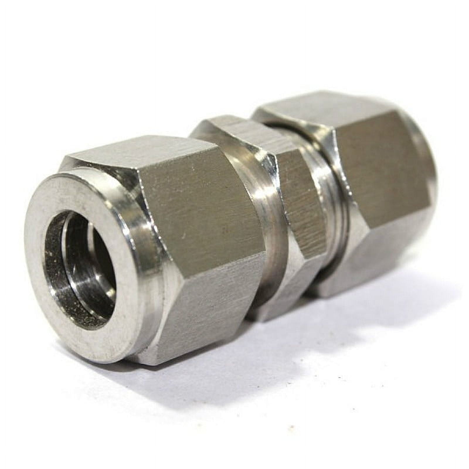SUS304 Compression Tube Variable Diameter Fittings Straight Union ...