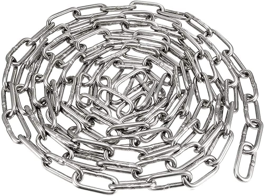 SUS304 Stainless Steel Chain Metal Chain Link Chain Small Light Duty ...