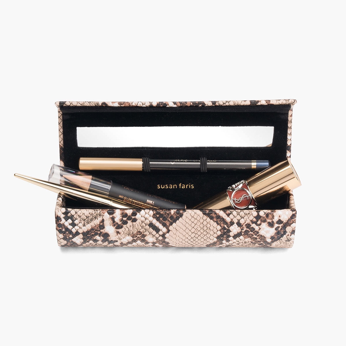 SUSAN FARIS Double Lipstick Case with Mirror - Walmart.com