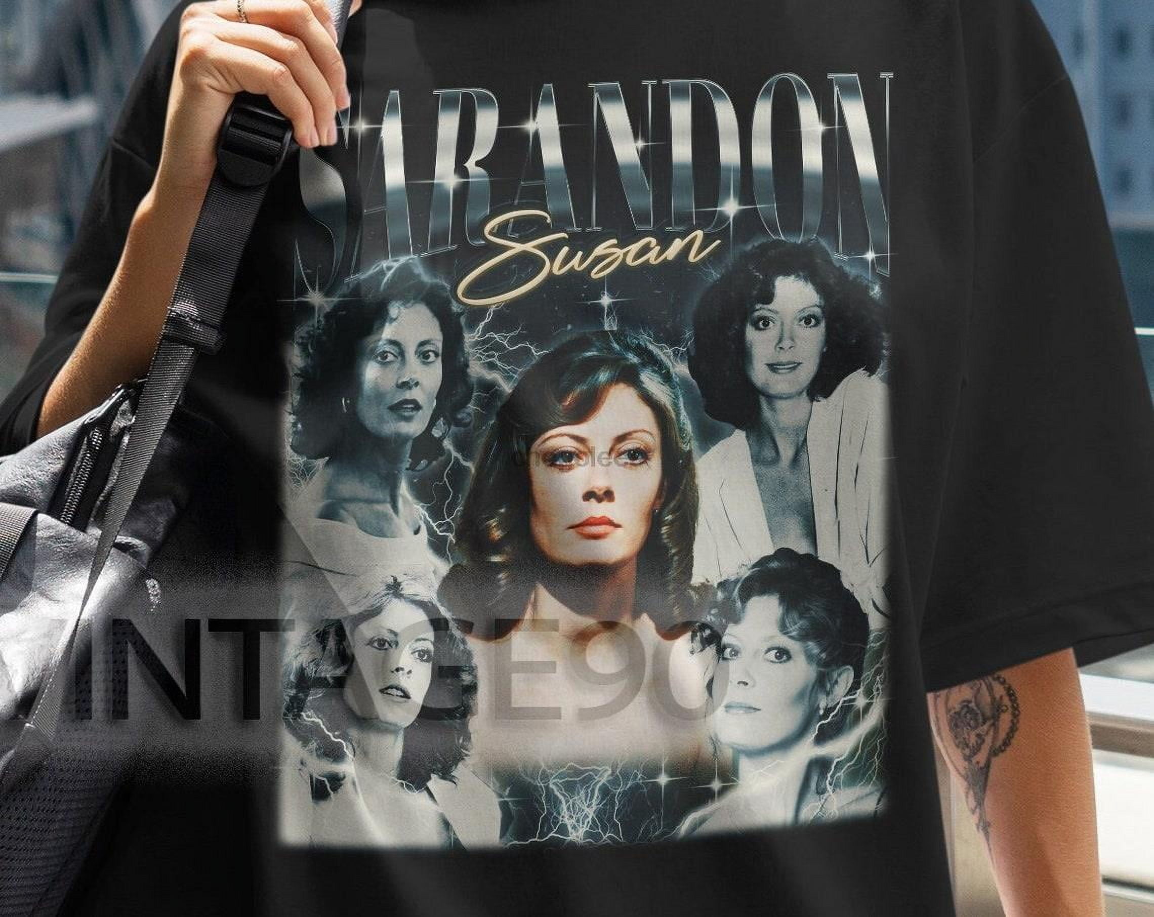 SUSAN SARANDON Vintage Shirt Susan Sarandon Homage Actor Susan Sarandon ...