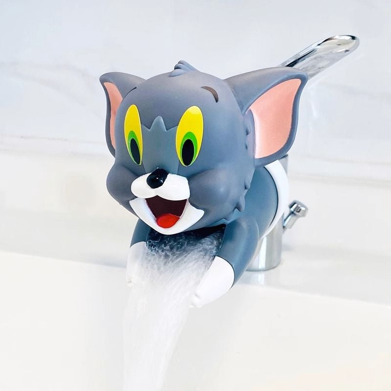 SUSANMAISON Faucet Extender Children's Cartoon Cute Anti-splash ...