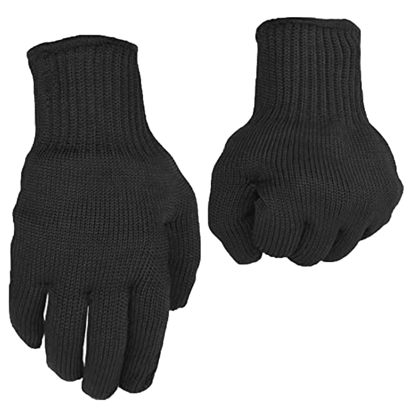 SUSHANG 1 Pair Stainless Steel Wire Safety Gloves Cutting Mesh Butcher ...